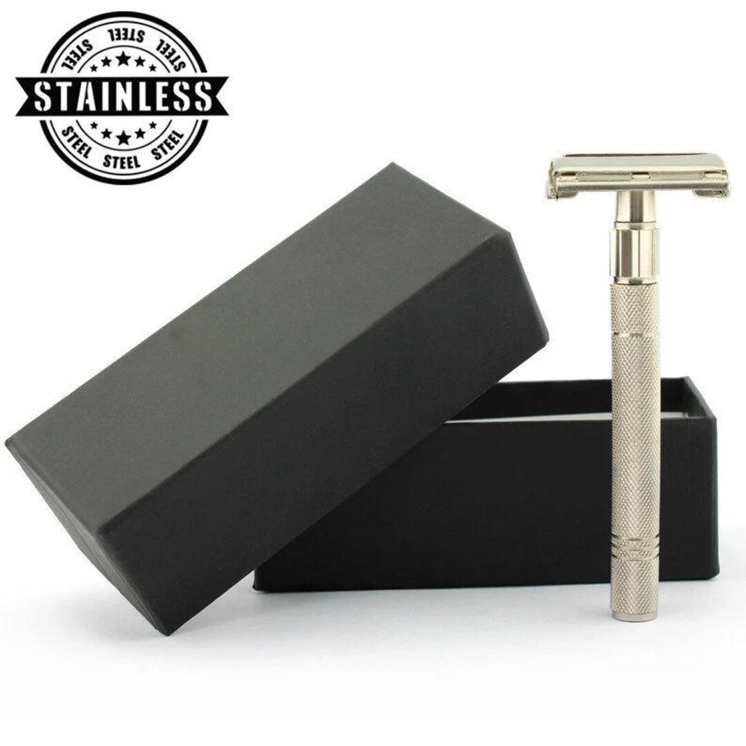 Handmade Butterfly Safety Razor Metallic Handle Men's Razor for Shaving ...