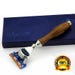 Tortoise Shell Imitation 4pc Shaving Kit for Men Synthetic Silvertip ...