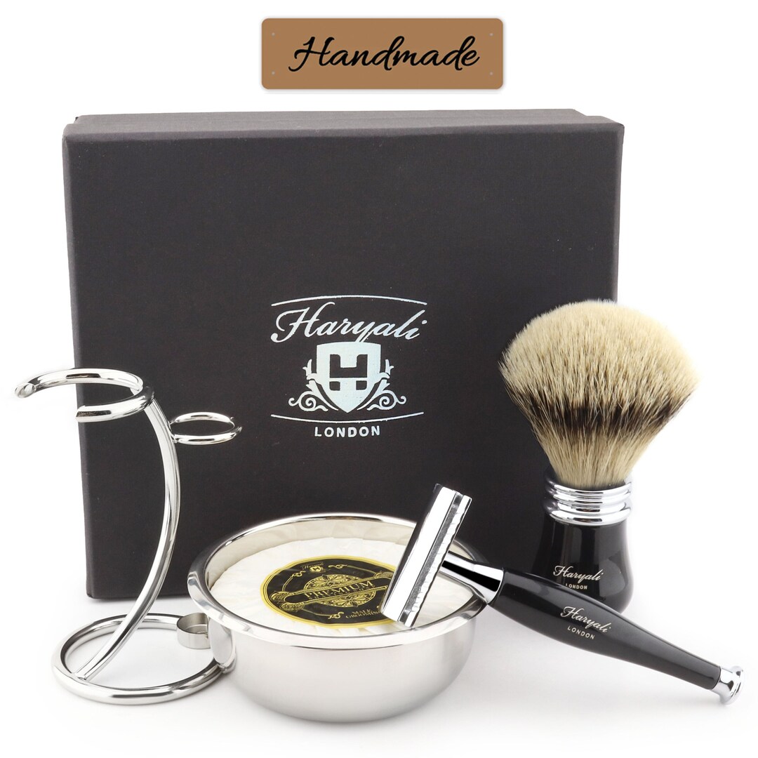 New Luxury Safety Razor Men Shaving Kit for Barber Salon - Etsy