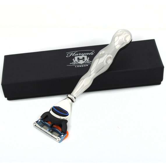 Classic Men Shaving Cartridge Razor 5 Edge Razors Blade - Etsy