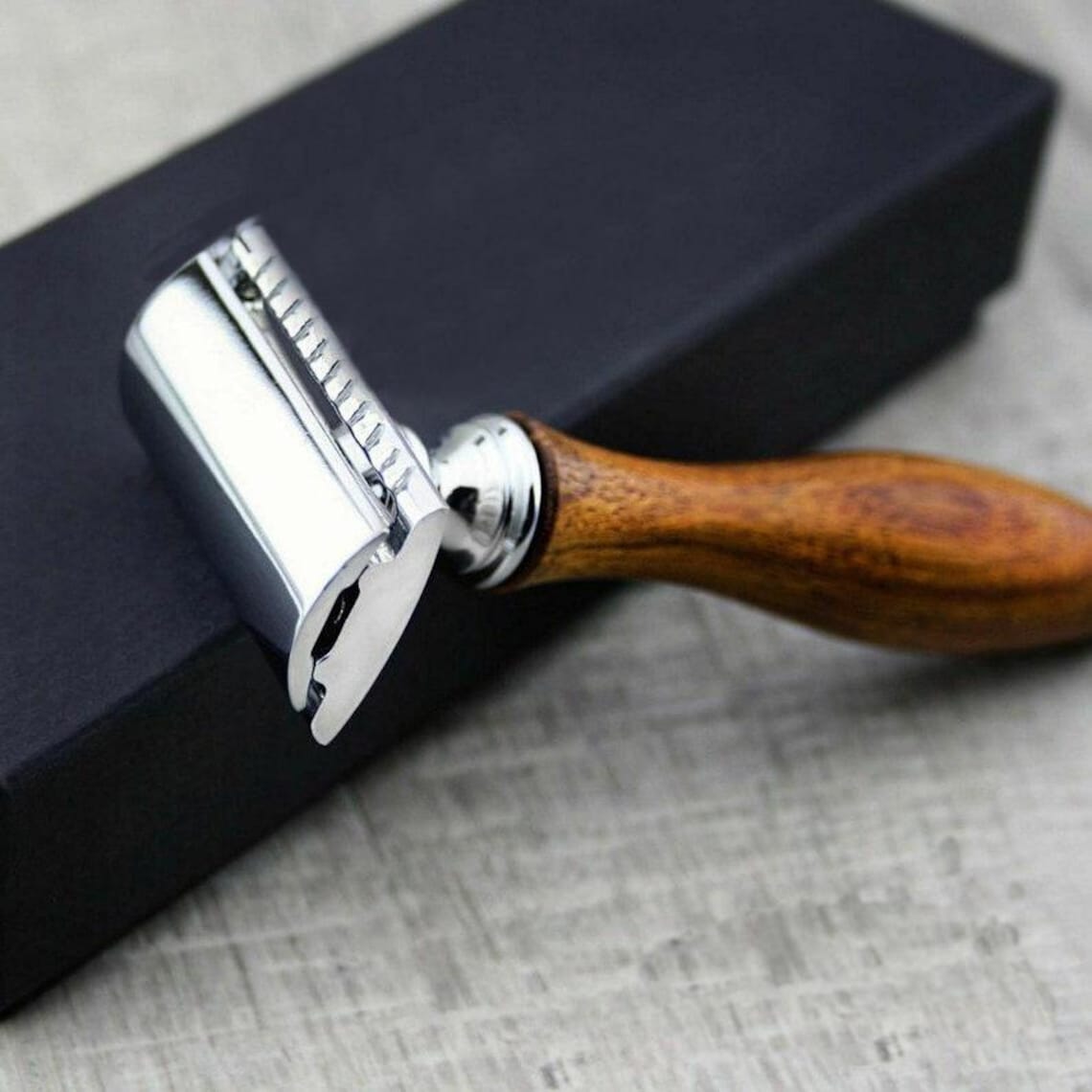 Handmade Wooden Double Edge Safety Razor for Shaving Reusable Razor ...