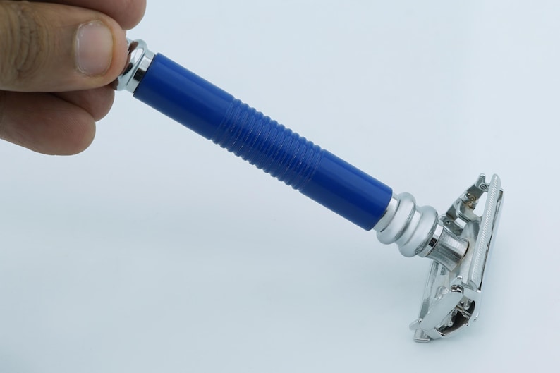 Blue Butterfly Safety Razor: Reusable Metal Zero Waste Razor - Etsy UK