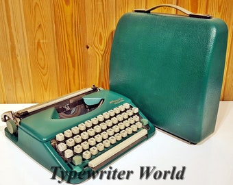 Green Typewriter - Etsy