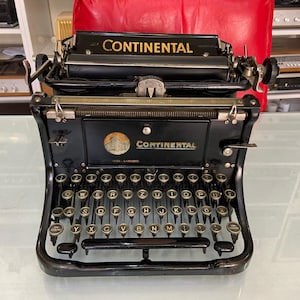 Continental Typewriter- Vintage Typewriter Working - Gift,working ...