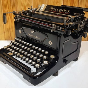 Mercedes Favorit | Error-free Typewriter | Mercedes Typewriter ...