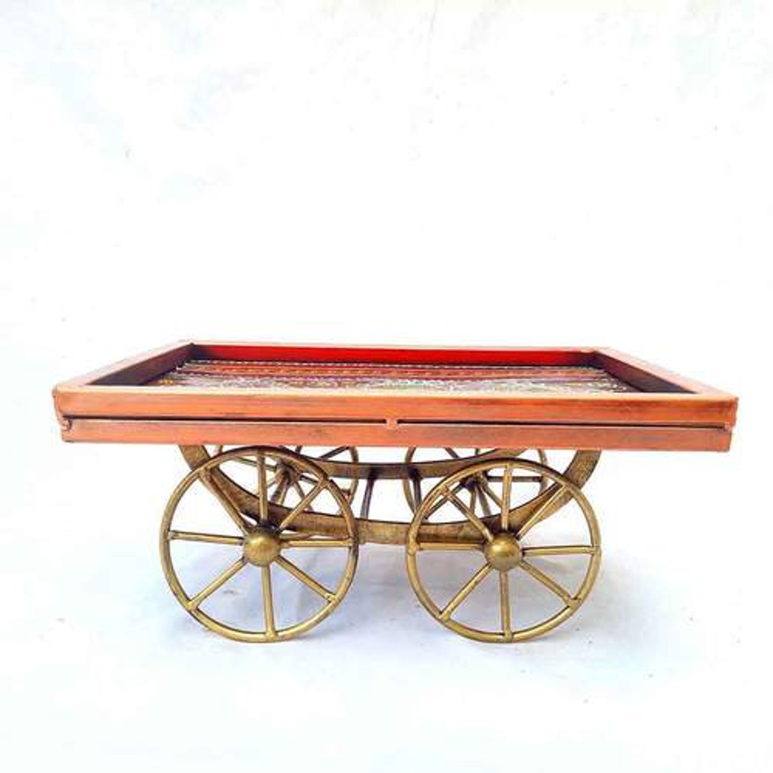 Thela tray 12 inch Indian tradition style Colorful | Etsy