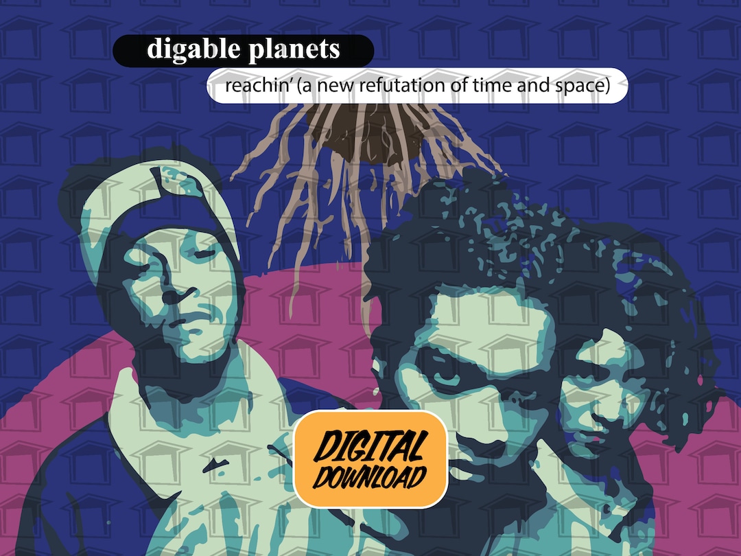 Digable Planets Reachin Digital Download - Etsy