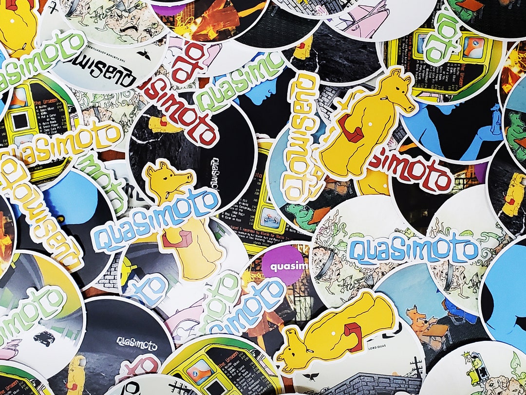 Quasimoto Pack of 13 Stickers - Etsy
