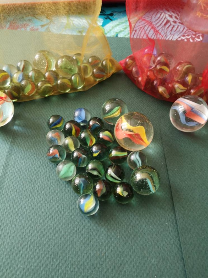 Rare Vintage 'cats Eye' Marbles Collection of 23 - Etsy UK