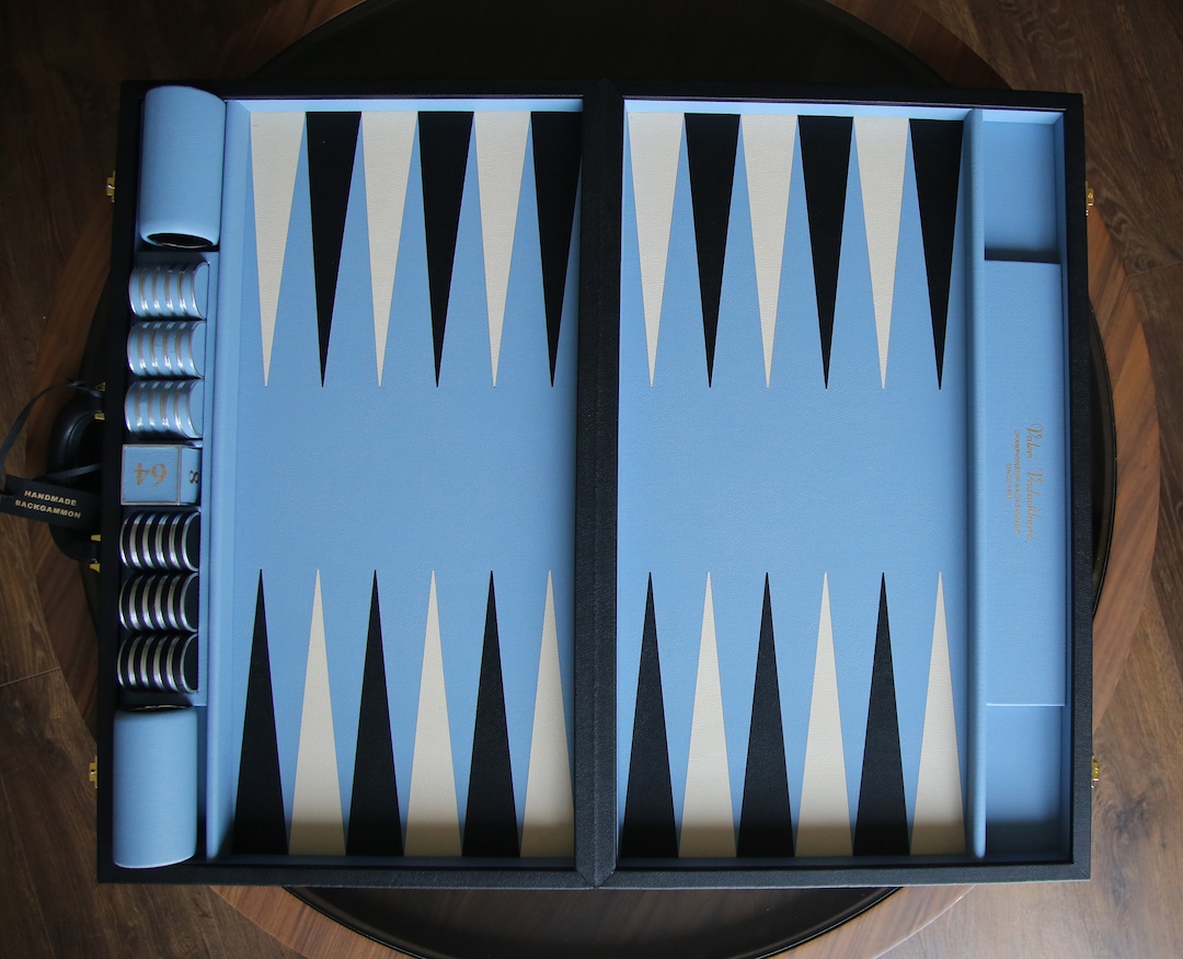 Luxury Handmade Backgammon Set Size 60.5 X 37cm folded. - Etsy