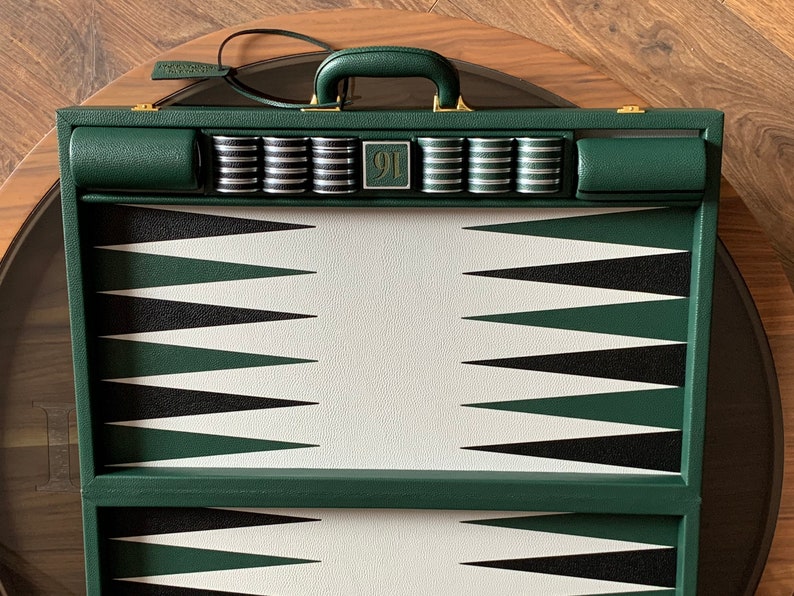 Luxury Handmade Backgammon Set Size 60.5 X 37cm folded. - Etsy