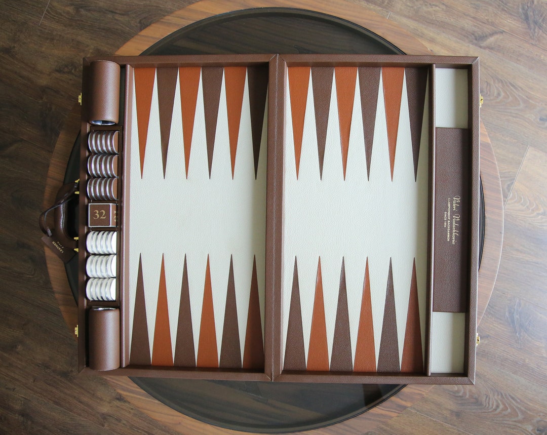 Luxury Handmade Backgammon Set Size 60.5 X 37cm folded. - Etsy