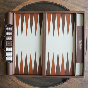 Luxury Handmade Backgammon Set Size 60.5 X 37cm folded. - Etsy