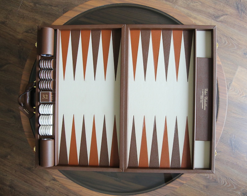 Luxury Handmade Backgammon Set Size 60.5 X 37cm folded. - Etsy