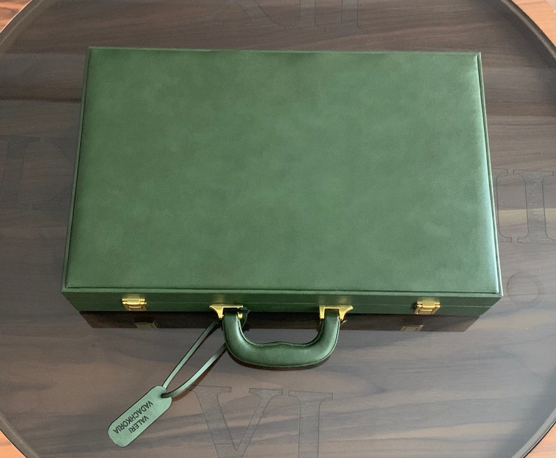 Hand Made Backgammon Board! Size 45,7 X 29.5 Cm (folded). - Etsy