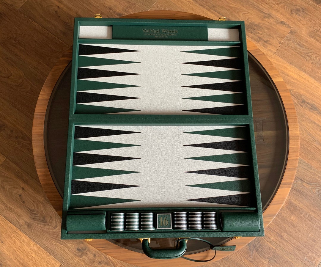 Luxury Handmade Backgammon Set Size 60.5 X 37cm folded. - Etsy