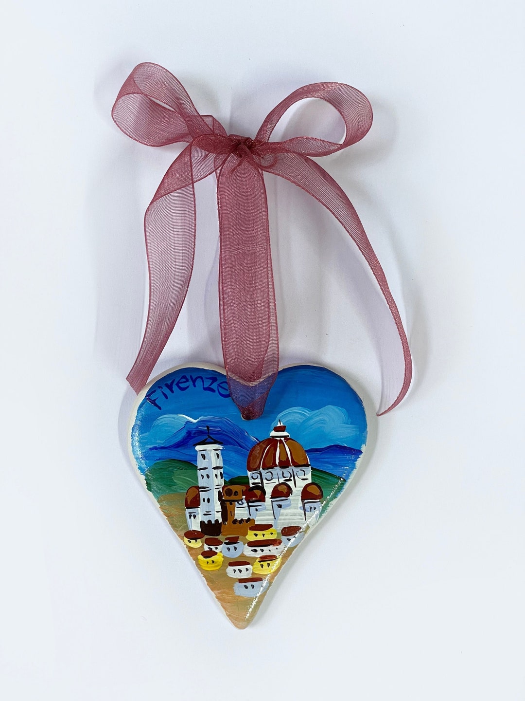 Italian Souvenir Made in Italy. Florence Decor Hand Painted in Italy ...