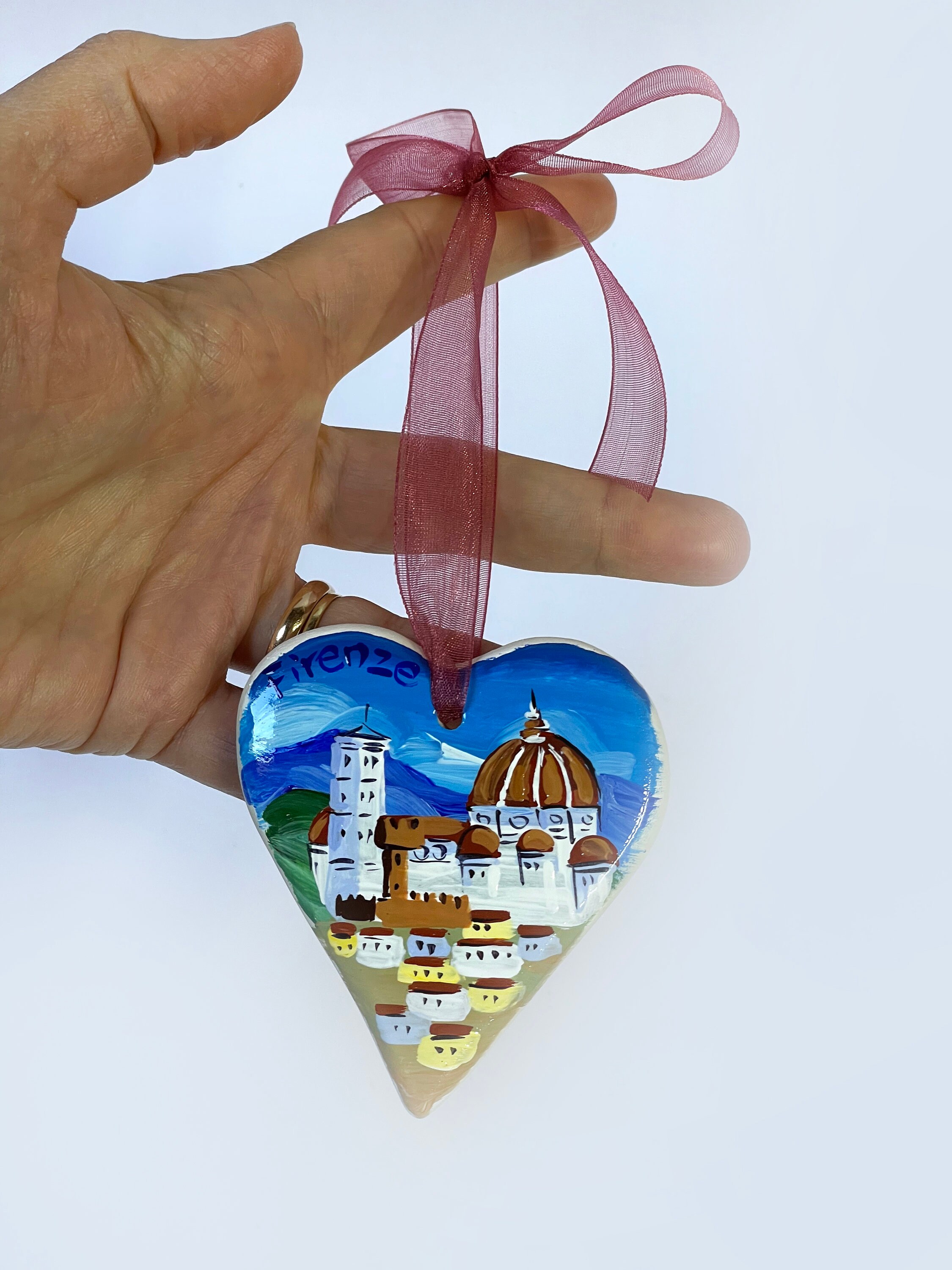 Italian Souvenir Made in Italy. Florence Decor Hand Painted in Italy ...