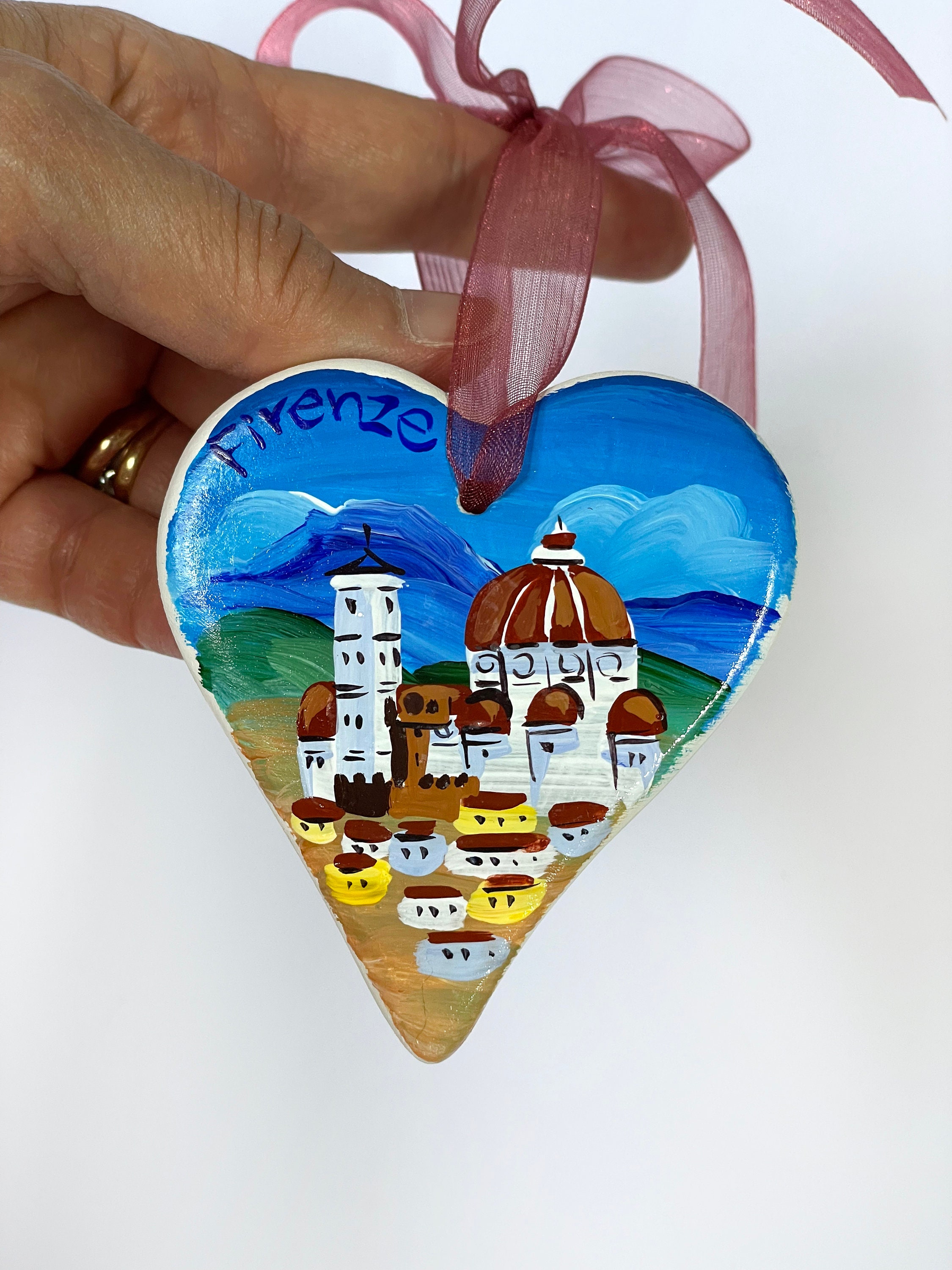 Italian Souvenir Made in Italy. Florence Decor Hand Painted in Italy ...