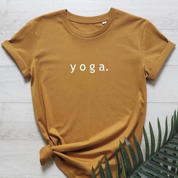 Shop Yoga T Shirt - Etsy
