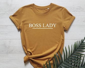 Boss Lady T Shirt - Etsy