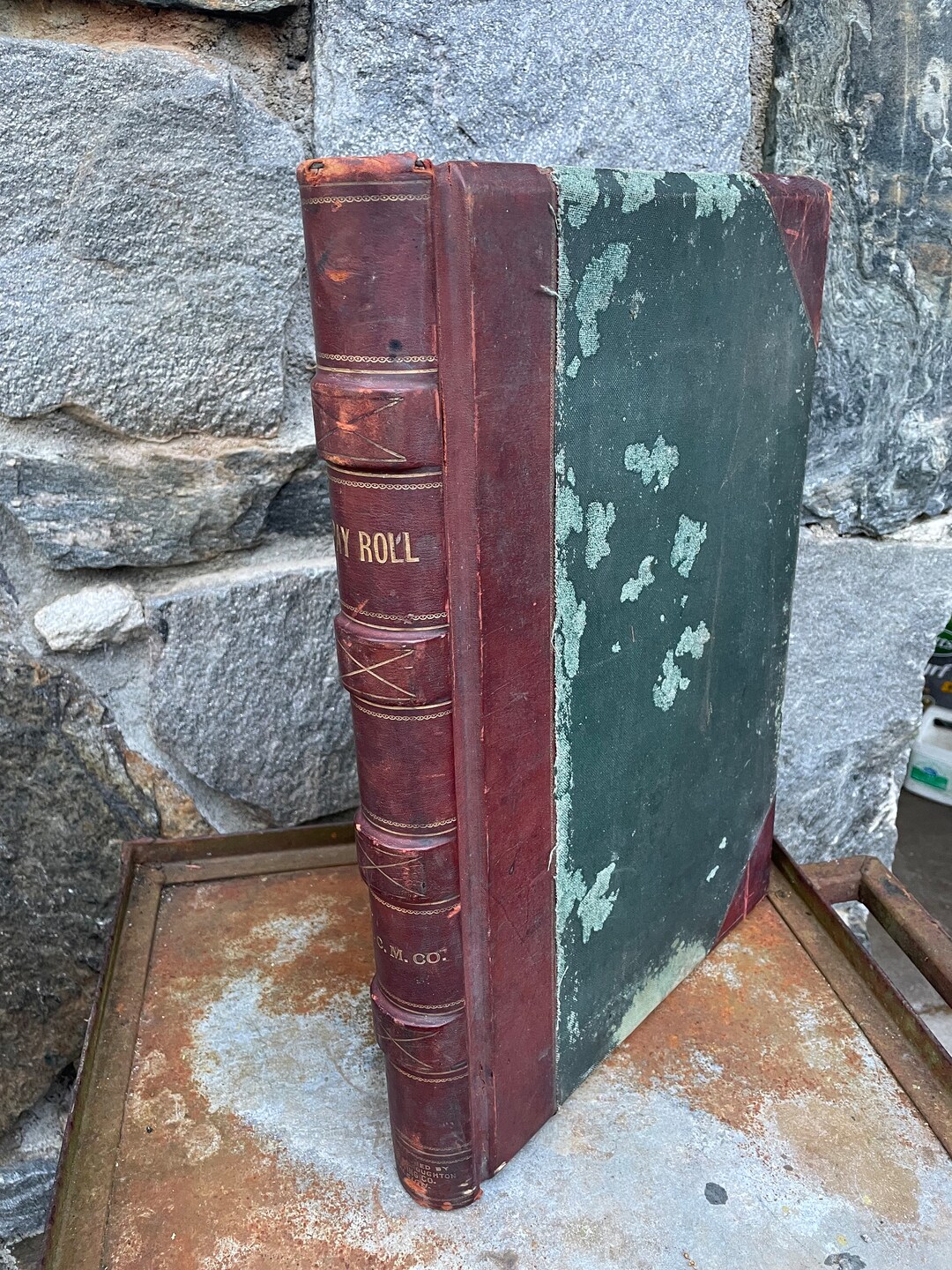 Huge Antique Ledger, 1916-19 Wadesboro Cotton Mills Company Payroll ...