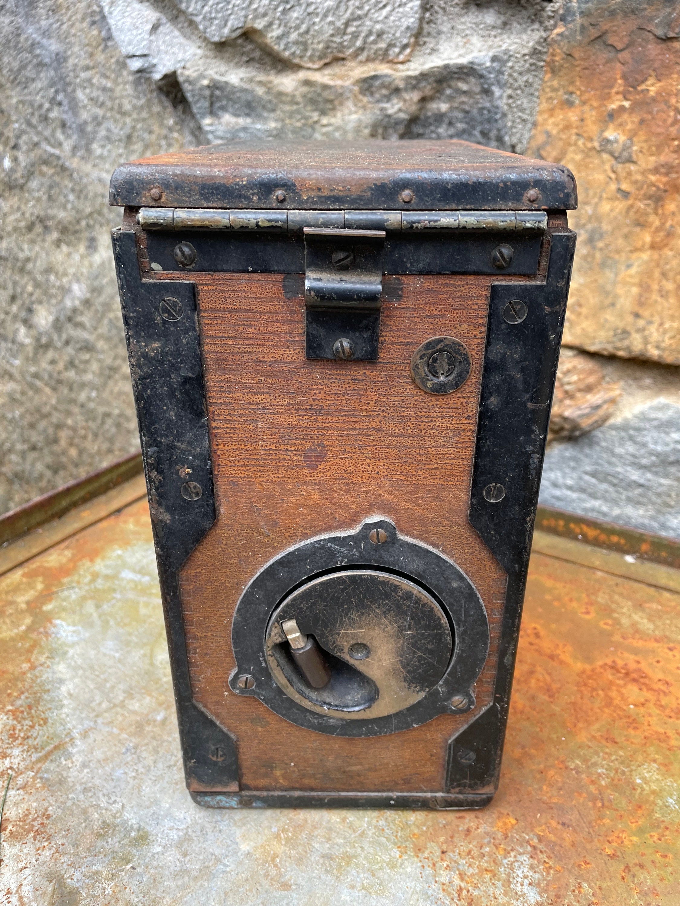 Vintage Original WWI Battle Field Telephone, Type EE 3B, American US ...