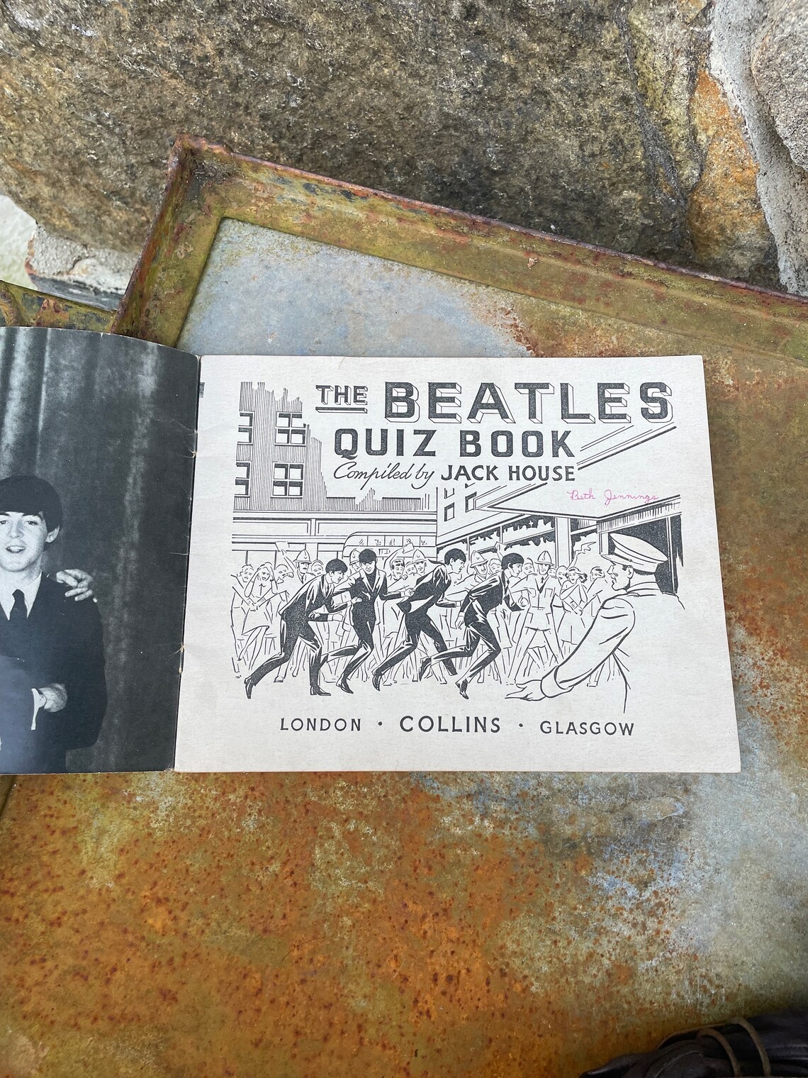 The Beatles Original 1964 Quiz Book, Official Fan Souvenir - Etsy Canada