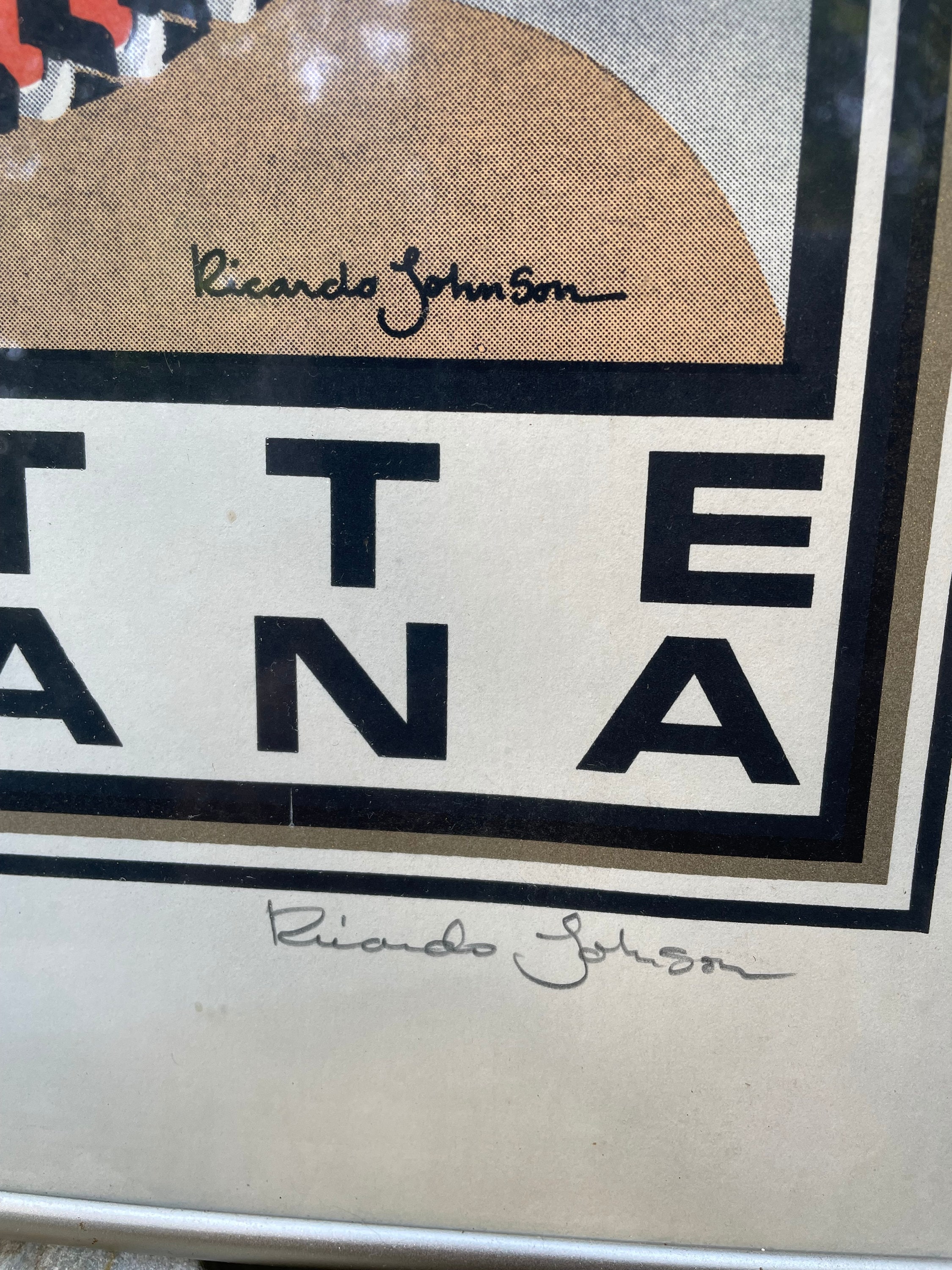 Original Poster Ricardo Johnson Signed Artists Proof 1982 Festival ...