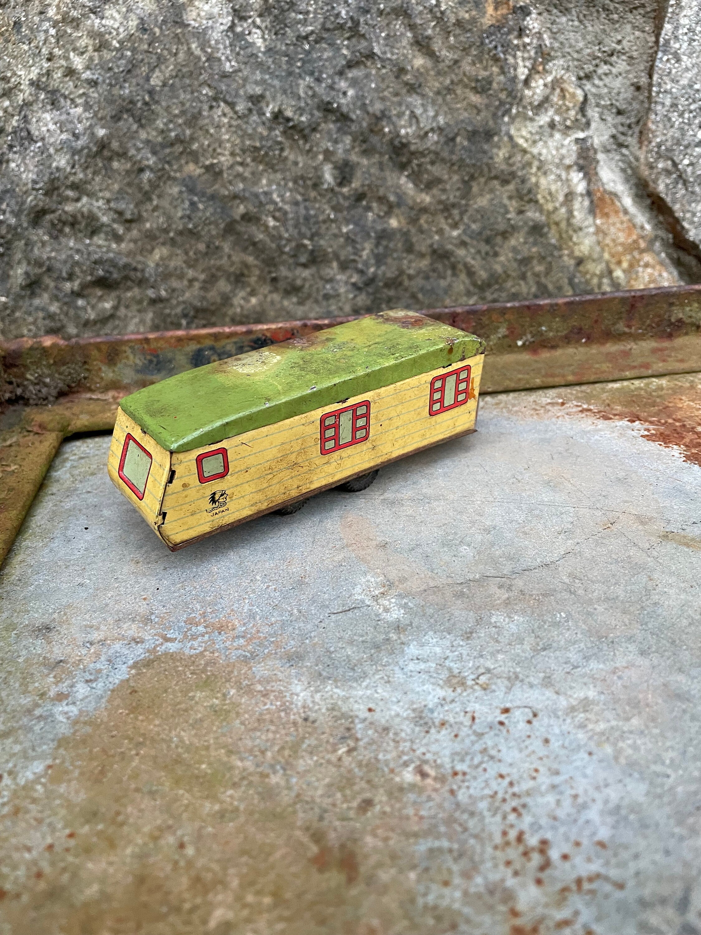 1940s Vintage Tin Litho Metal Toy Camper, Tow Trailer - Etsy