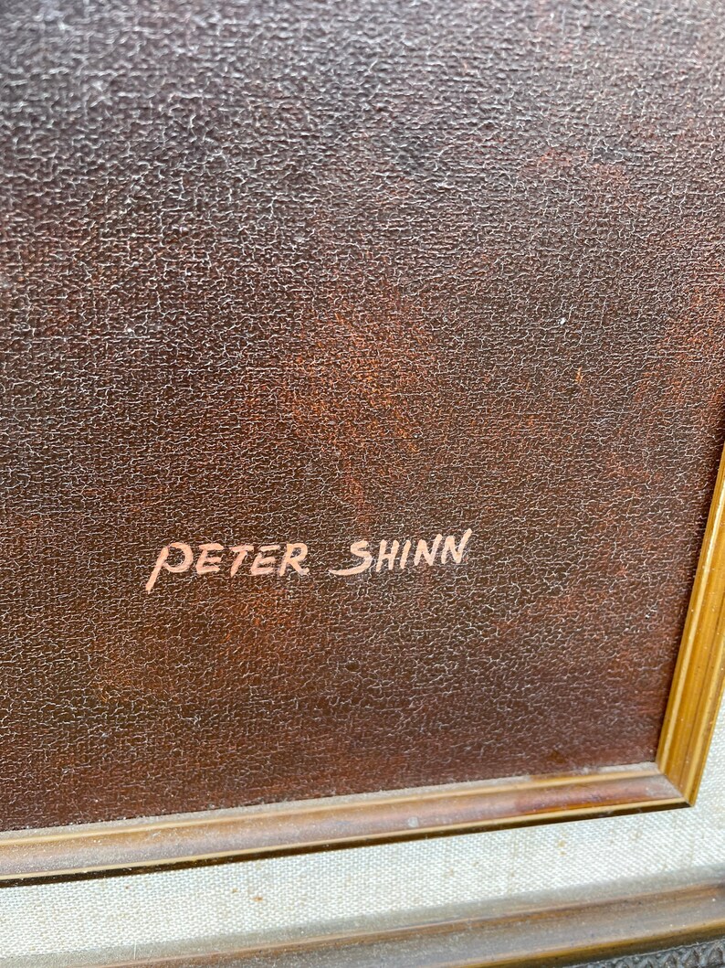 Elvis Presley Painting by Peter Shinn (1951-2016) Giclee Painting 1978 ...
