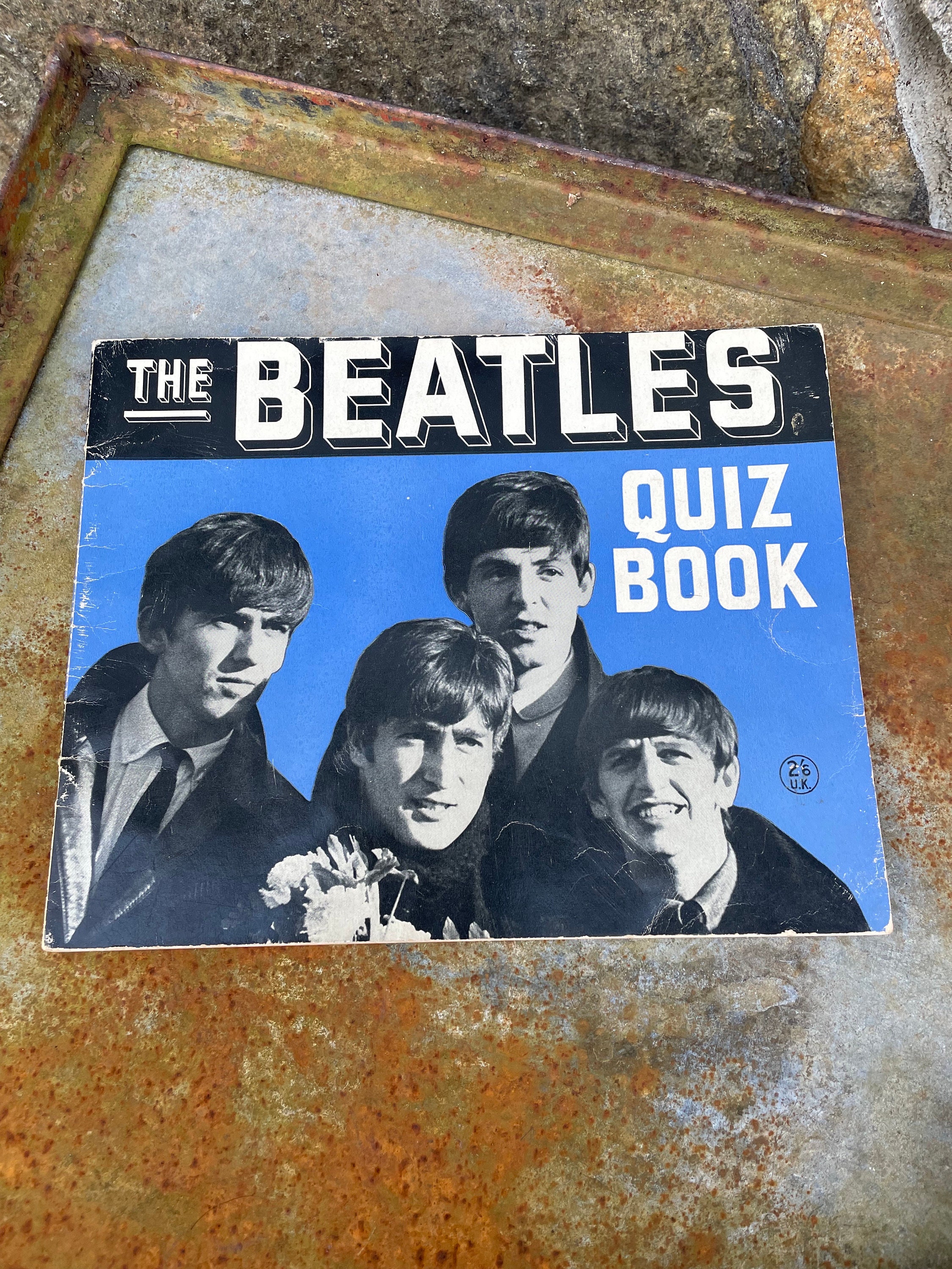 The Beatles Original 1964 Quiz Book, Official Fan Souvenir - Etsy