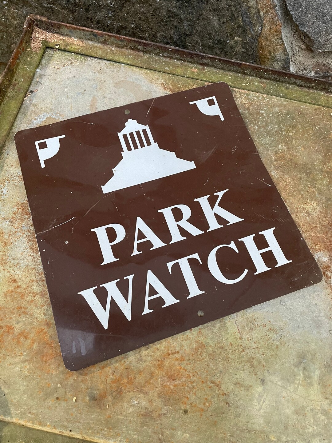 Vintage Asheville Metal Sign, City Park (retired) North Carolina - Etsy