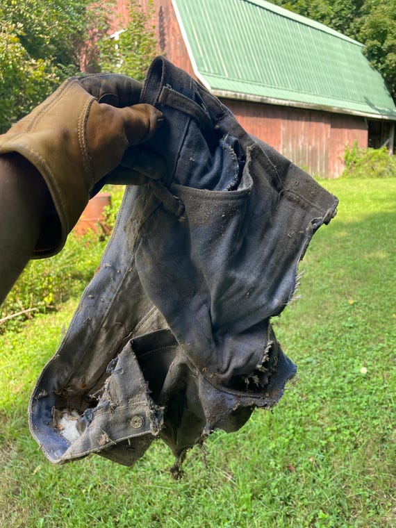 genuine Barn find 1980s denim Daisy Duke cutoffs Jean… - Gem