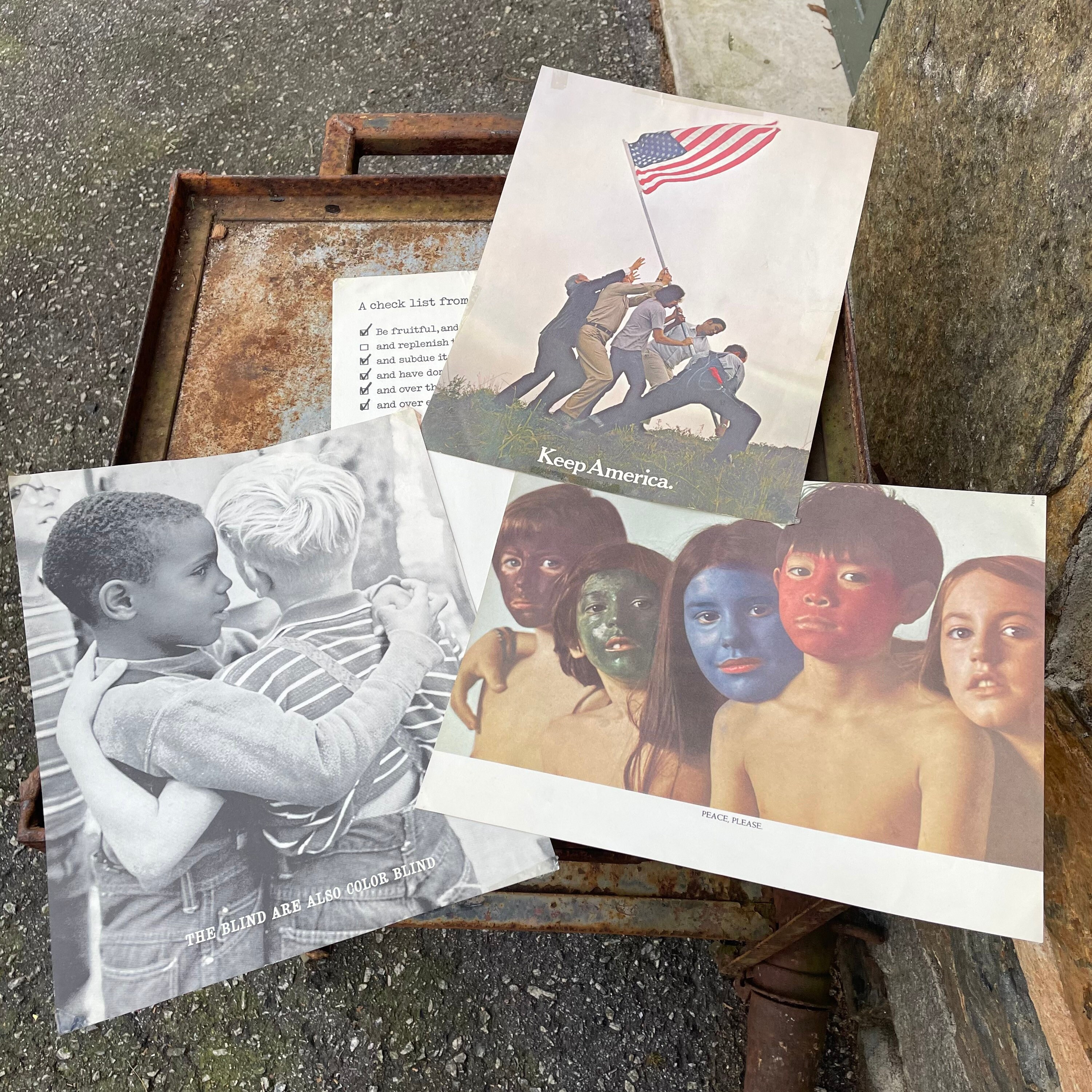 Set of 5 Vintage Public Service Announcement Posters Social - Etsy