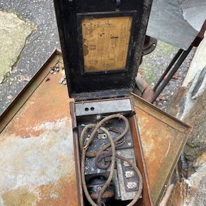 Vintage Original WWI Battle Field Telephone, Type EE 3B, American US ...