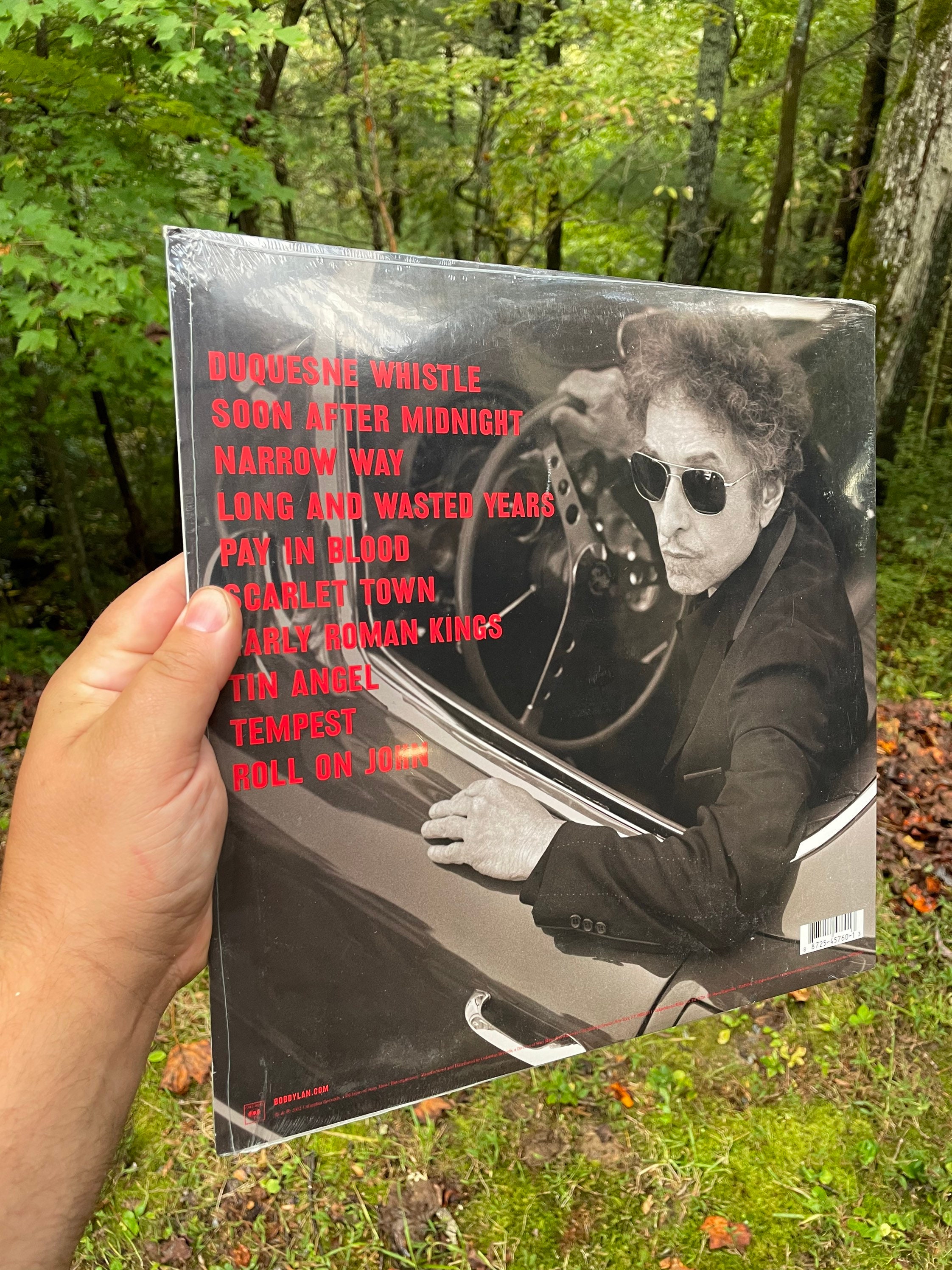 Bob Dylan Tempest Album Cover