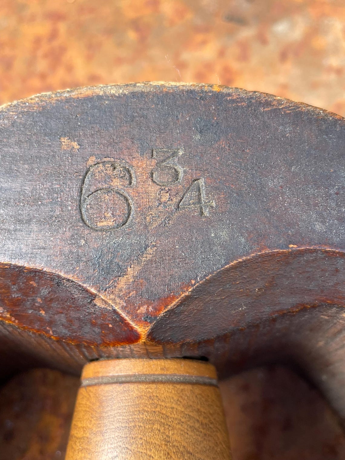 Antique Wooden Hat Stretcher Hatter Milliner Block Expander Tool 6 3/4 ...