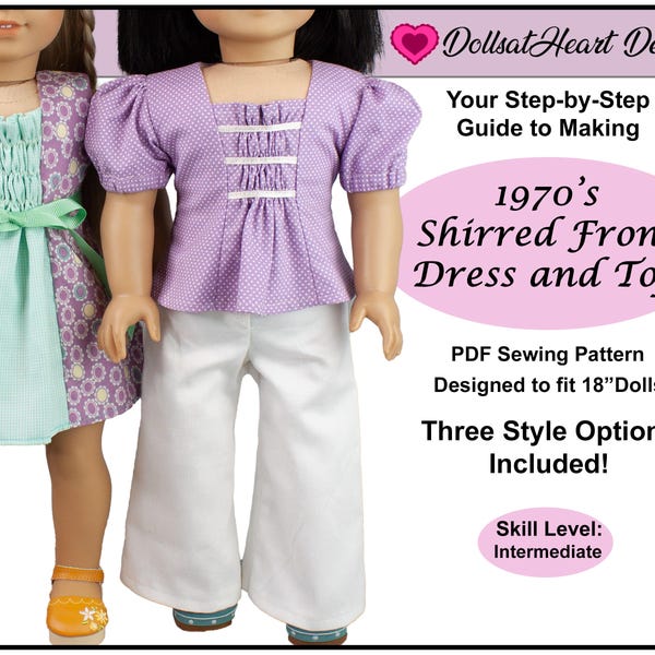 Ag Doll Clothes Pattern - Etsy