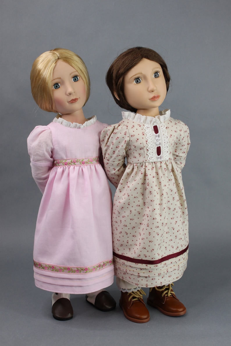 16 Inch Doll Sewing Pattern PDF Bundle - AGAT Regency Dress and Spencer ...