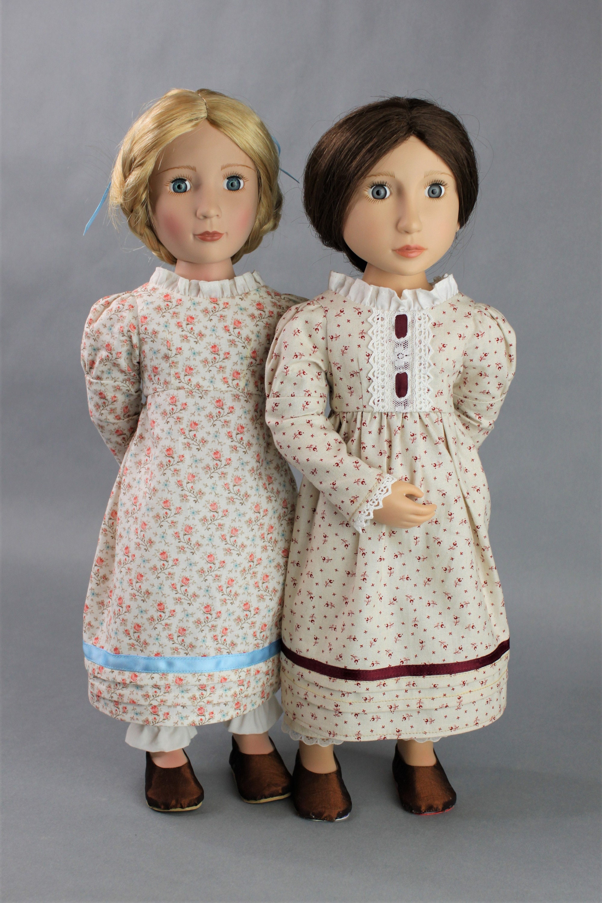 16 Inch Doll Sewing Pattern PDF Bundle - AGAT Regency Dress and Spencer ...