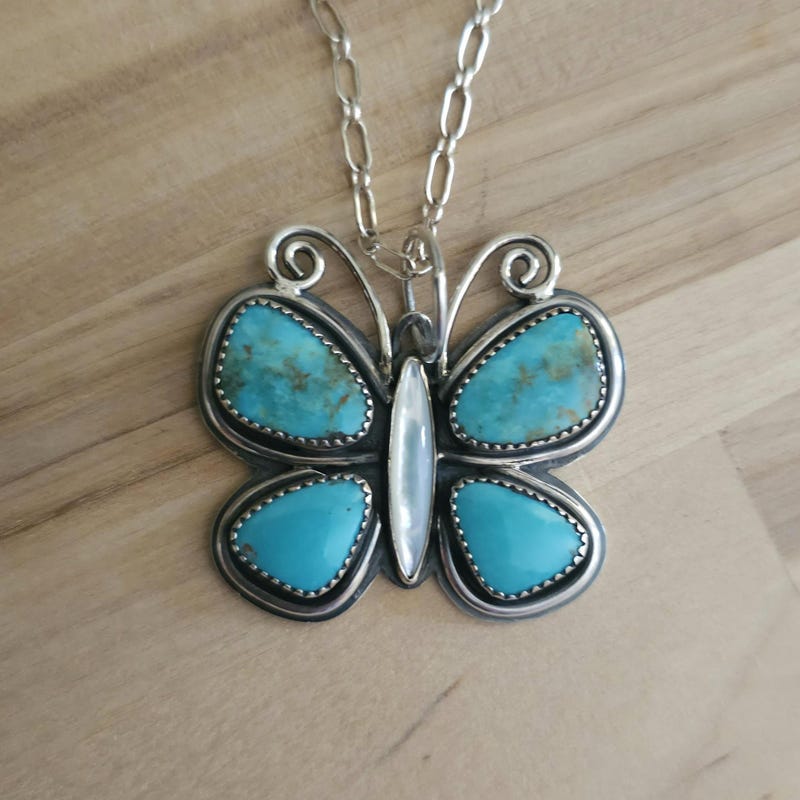 Turquoise Butterfly - Etsy