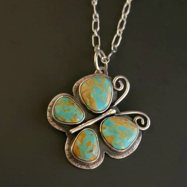 Turquoise Butterfly - Etsy