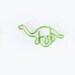 Dinosaur Paper Clip 5 Clips Planner Accessory Animal Paper Clip Journal ...