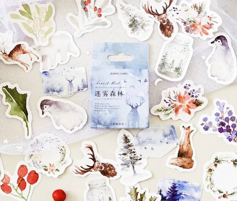 Winter Stickers • Journal Stickers • Planner Stickers • Scrapbook ...