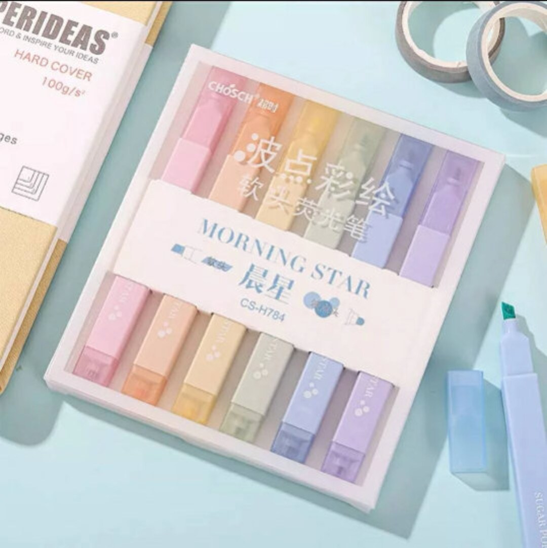 Dot Highlighter Pen Journal Pen Travellers Notebook Highlighter Marker ...