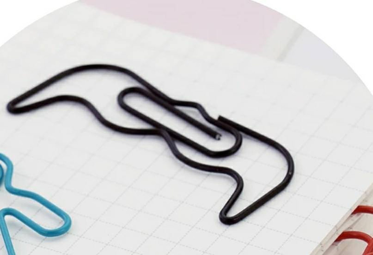 Moustache Paper Clip 5 Clips Planner Accessory Mustache - Etsy