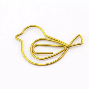 Bird Paper Clip 5 Clips Animal Paper Clip Kawaii Journal Clips Planner ...