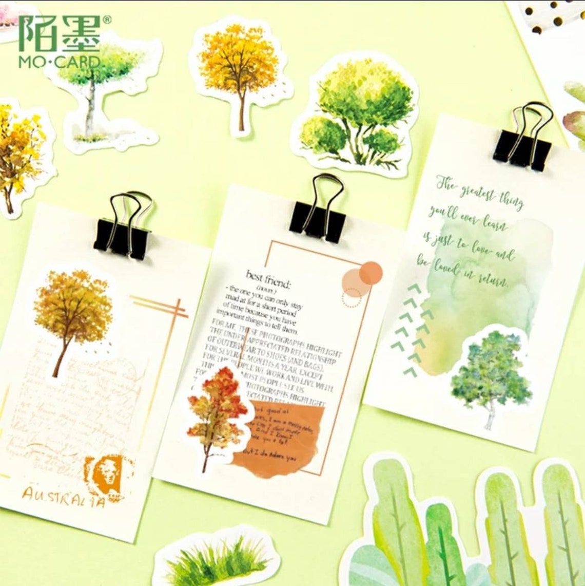 Journal Stickers • Tree Stickers • Planner Stickers • Scrapbook ...