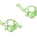 Dinosaur Paper Clip 5 Clips Planner Accessory Animal Paper Clip Journal ...